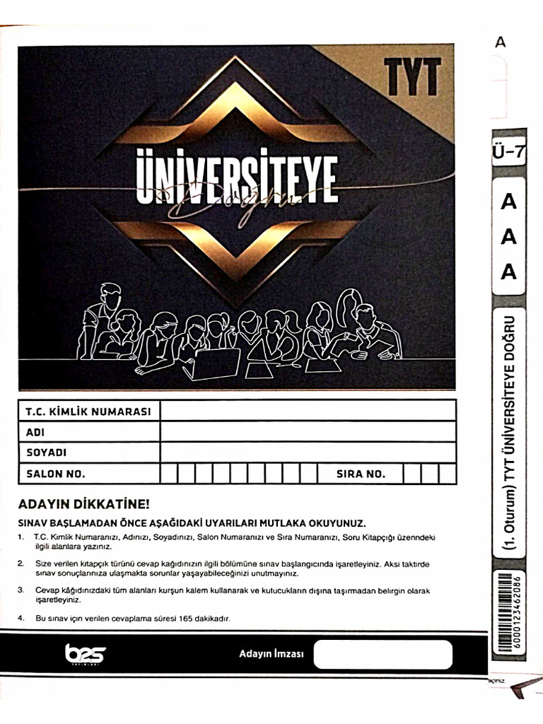 Bes Yayınları 7-TYT CEVAP ANAHTARLI | PDF
