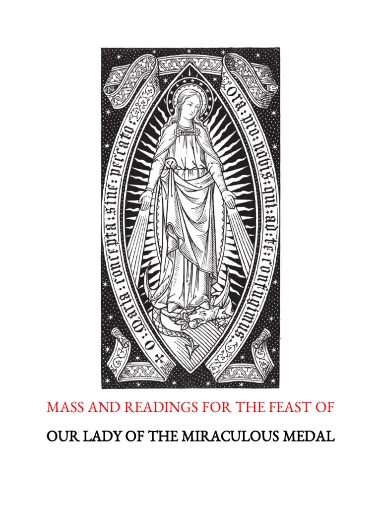 Mass and Readings For The Feast of | PDF | Mary, Mother Of Jesus ...