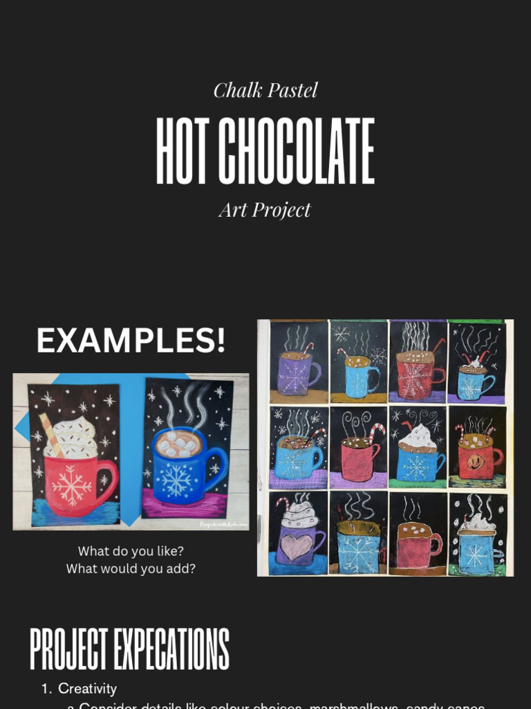 Drawing Realistic Hot Chocolate Art | PDF | Art