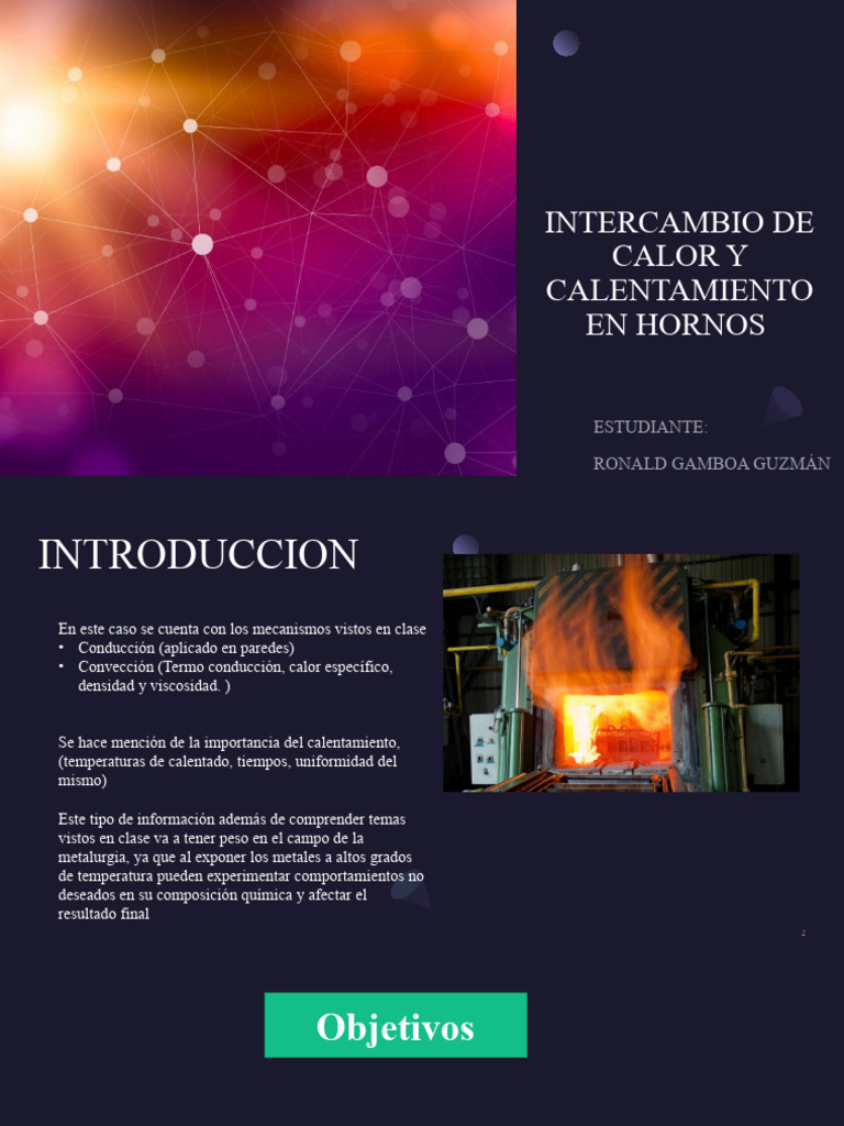 Intercambio de Calor y Calentamiento en Hornos y | PDF | Conduccion ...