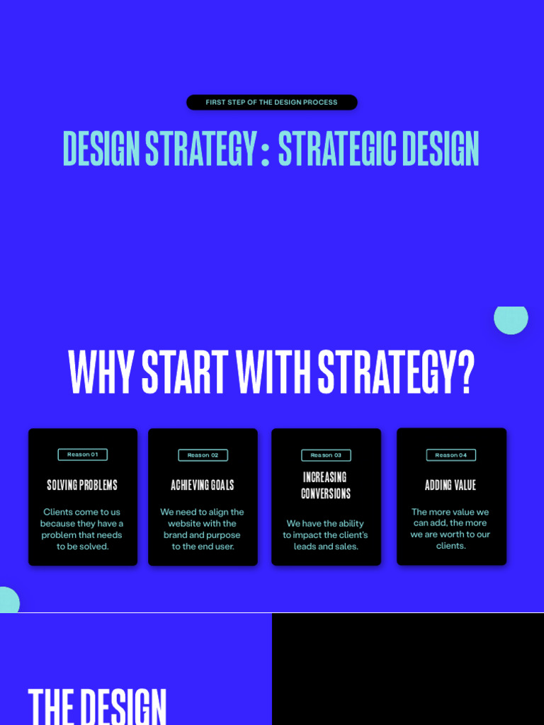 Lesson 10 - Design Strategy | PDF