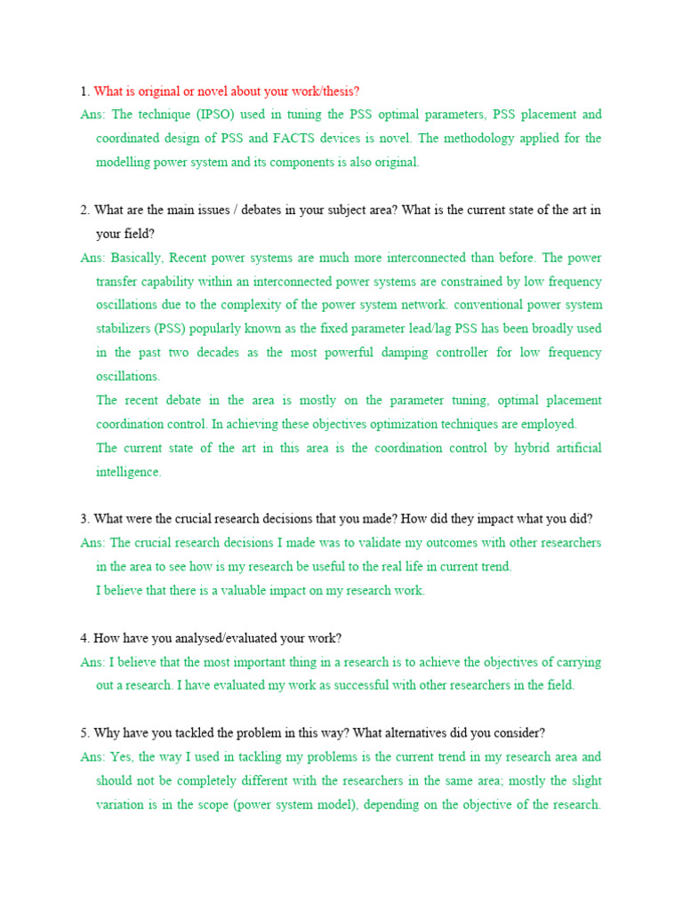 20 Questions with their Answers | PDF | Mathematical Optimization | Cognitive Science