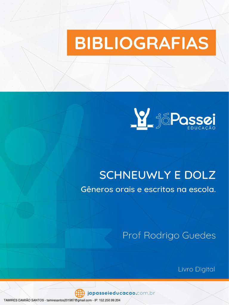 Gêneros Orais e Escritos na Educação | PDF | Aprendizado | Pedagogia