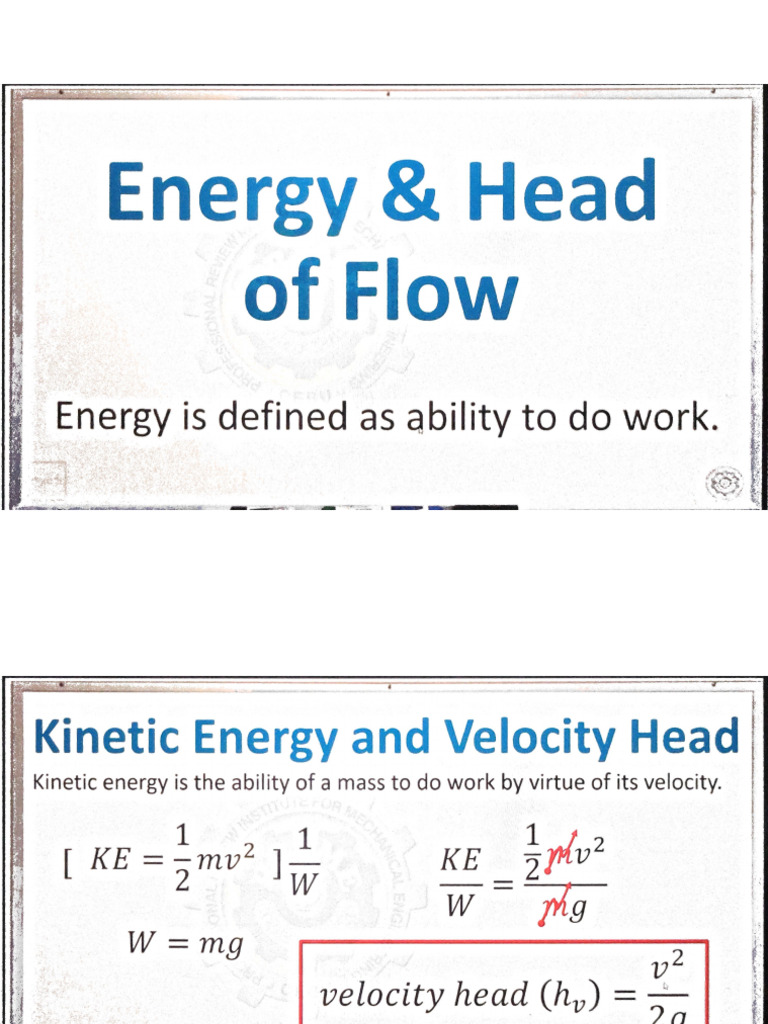 Basics Formulas and Concepts Involved in Fluid Dynamics | PDF