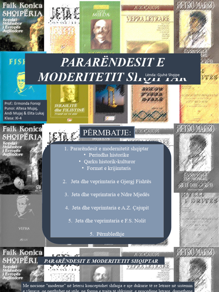 Projekti Ne Gjuhe Shqipe | PDF