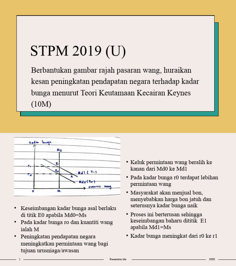 STPM 2019 (U) Ekonomi Jawapan | PDF
