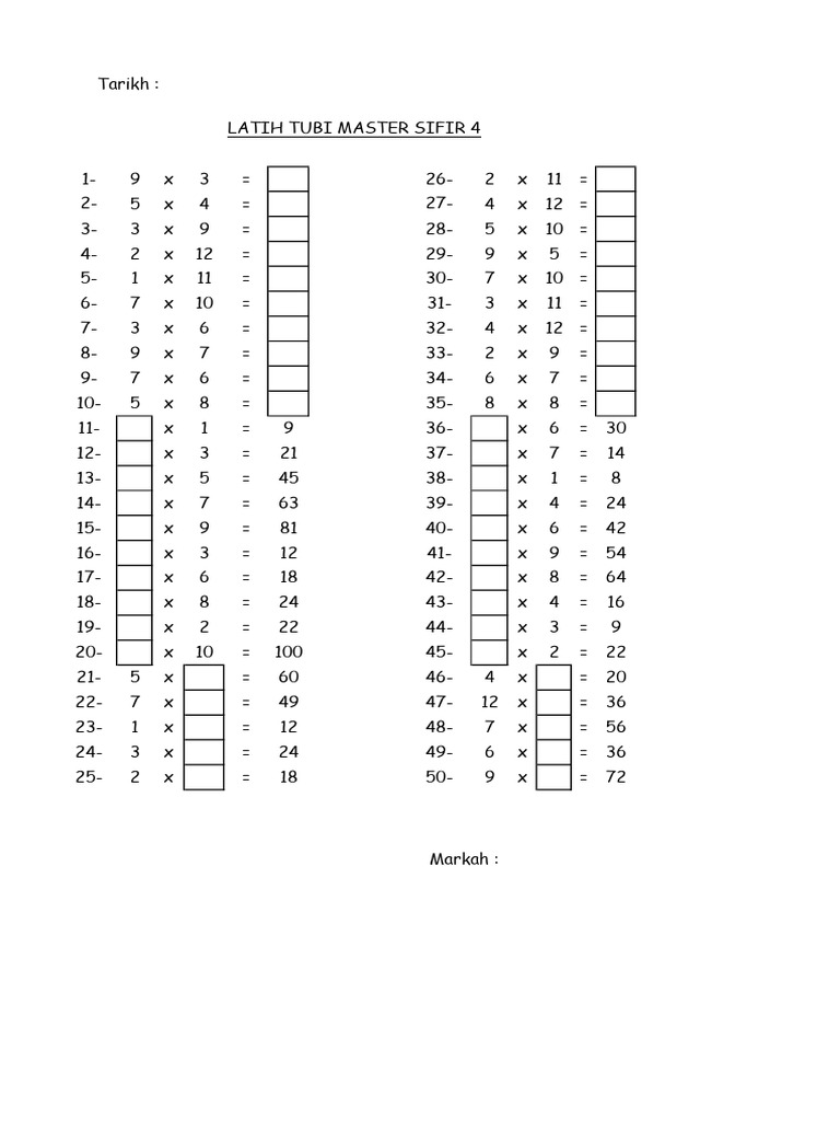 Master Sifir 4 | PDF