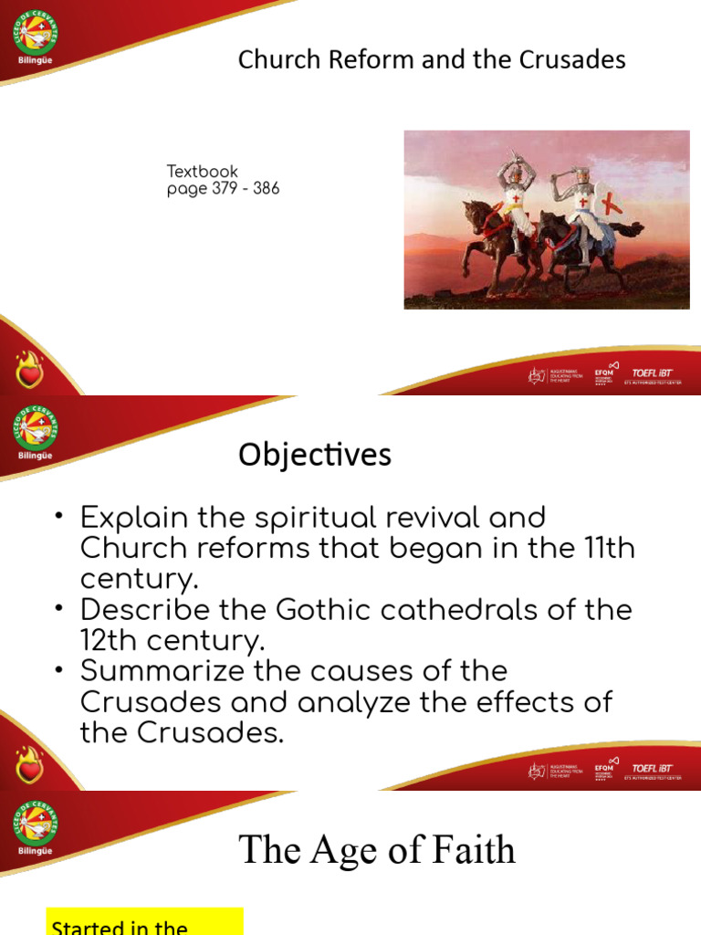 Church Reform and The Crusades: Textbook Page 379 - 386 | PDF ...
