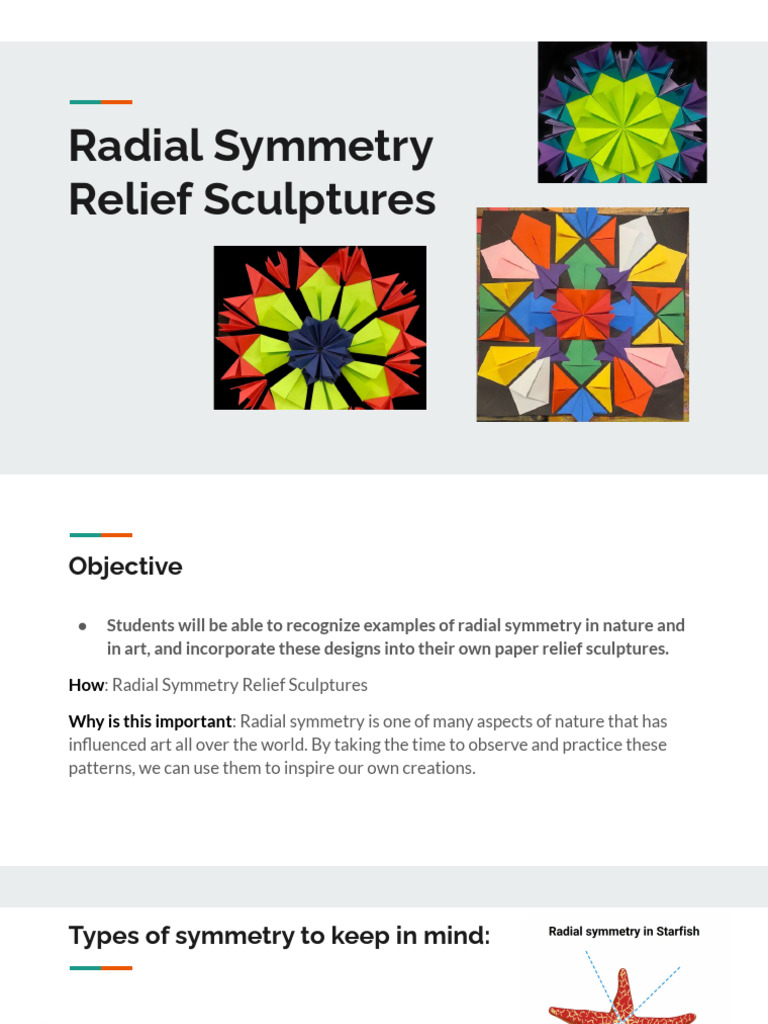 Radial Symmetry Relief Sculptures | PDF
