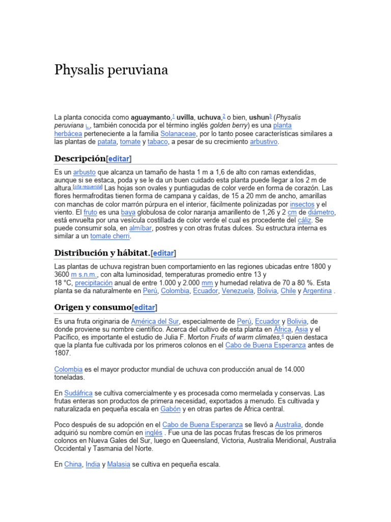 Physalis Peruvian1 | PDF
