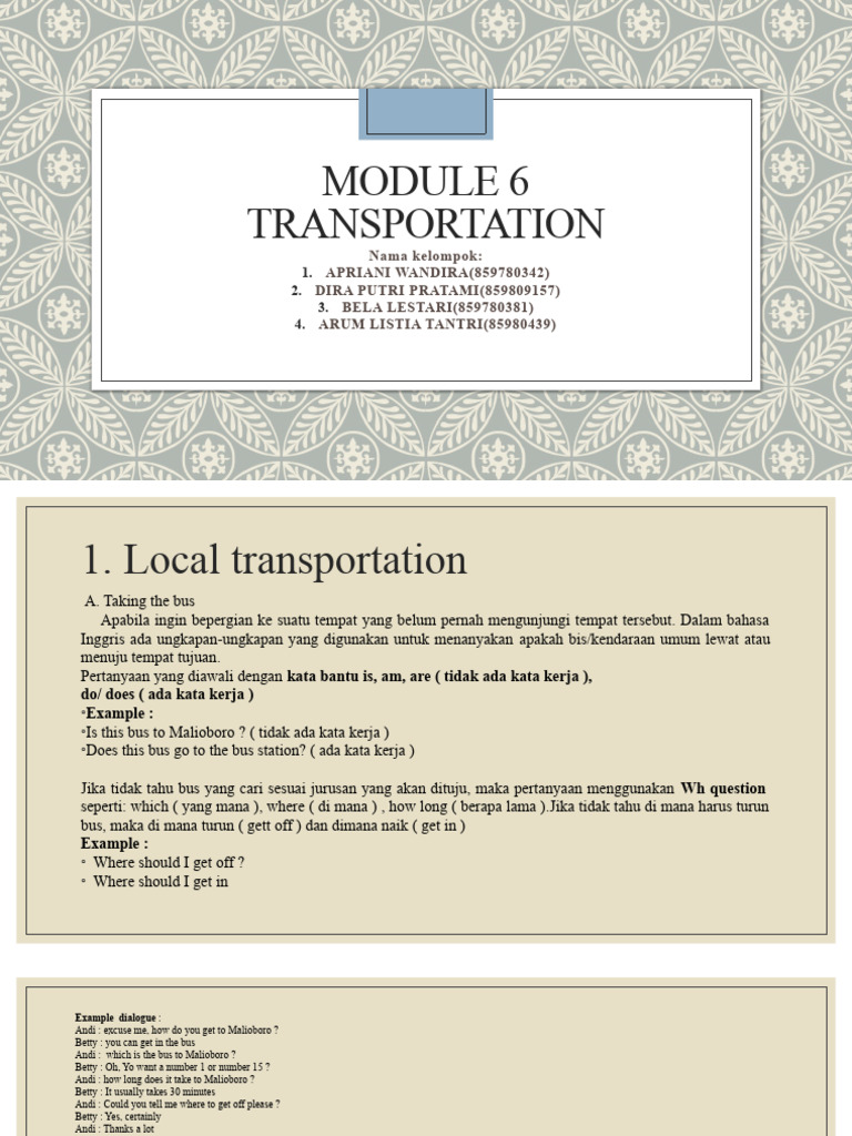 Module 6 Bahasa Inggris Pdf