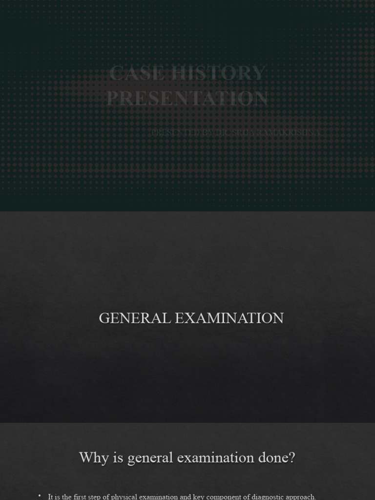 Case History | PDF | Lymphatic System | Body Mass Index