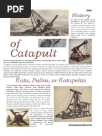 CatapultInstructions 2 | PDF | Equipment | Tools