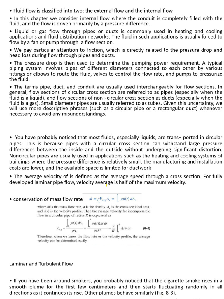 Flow 1 | PDF | Fluid Dynamics | Laminar Flow