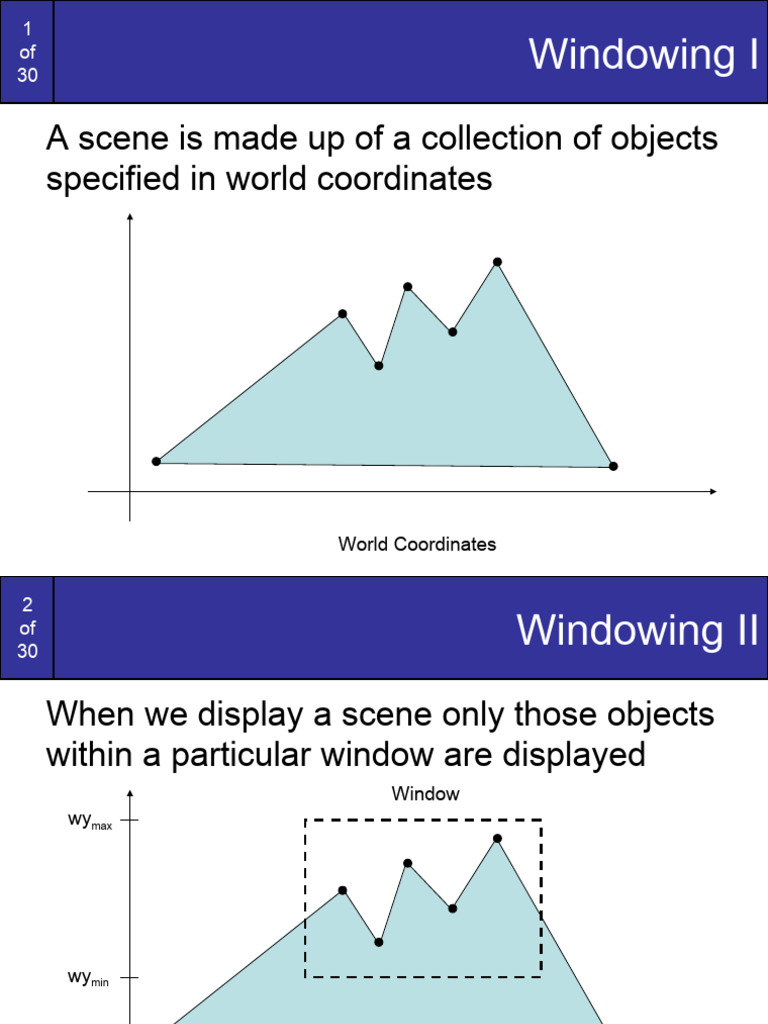 Graphics4 ViewingIn2D Clipping | PDF | Algorithms And Data Structures ...