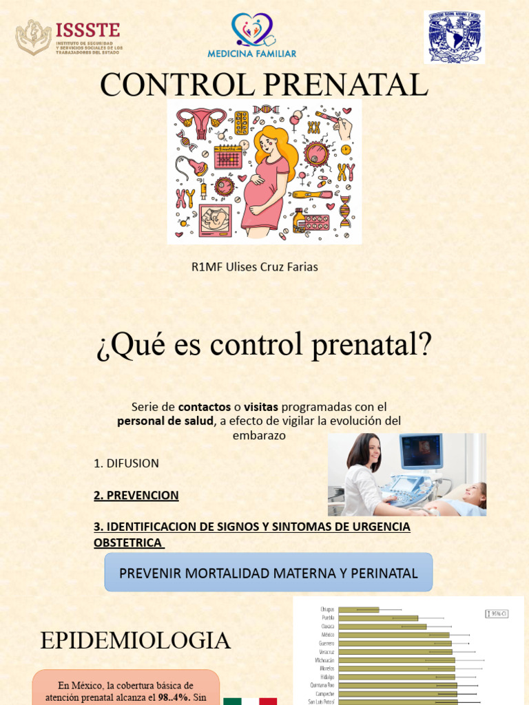 Control Prenatal en México: Guía Completa | PDF | El embarazo | Parto