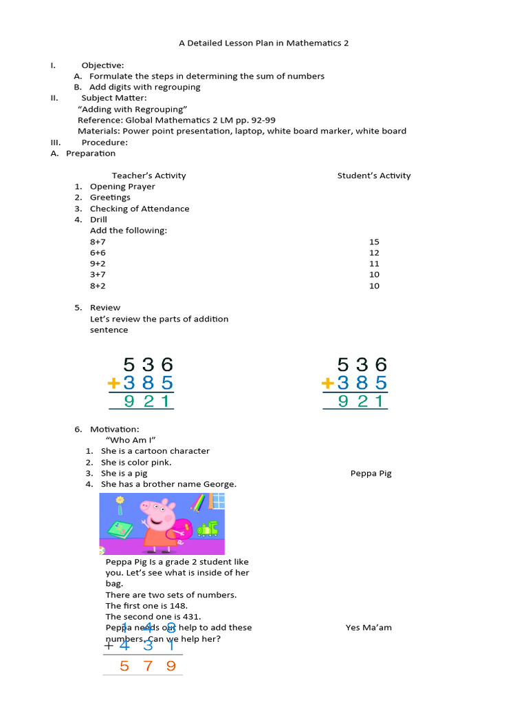 Ranking Lesson Plan | PDF