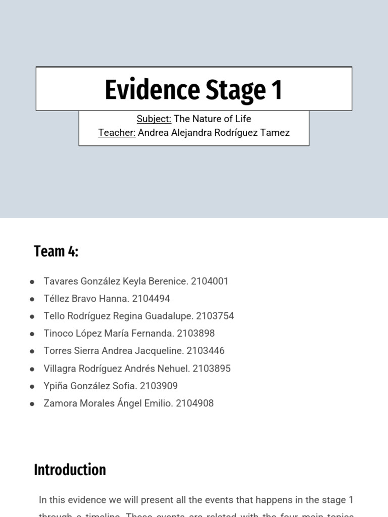 Equipo4 EV1 NV | Download Free PDF | Biology | Nature