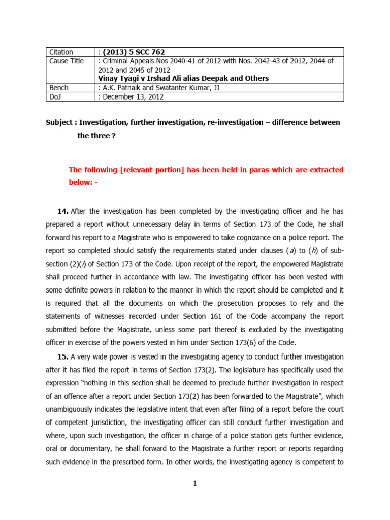 Si1627006296What Is Investigation J Further Investigation J Re ...