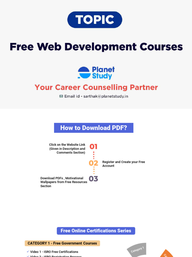 Web Development | PDF | World Wide Web | Internet & Web