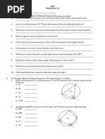 Math 10 - Q 2 - SLM - Module 6 | PDF | Trigonometric Functions | Circle