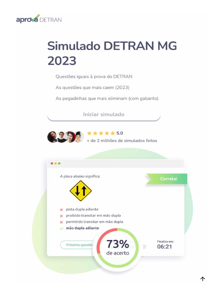 Simulado Detran | PDF