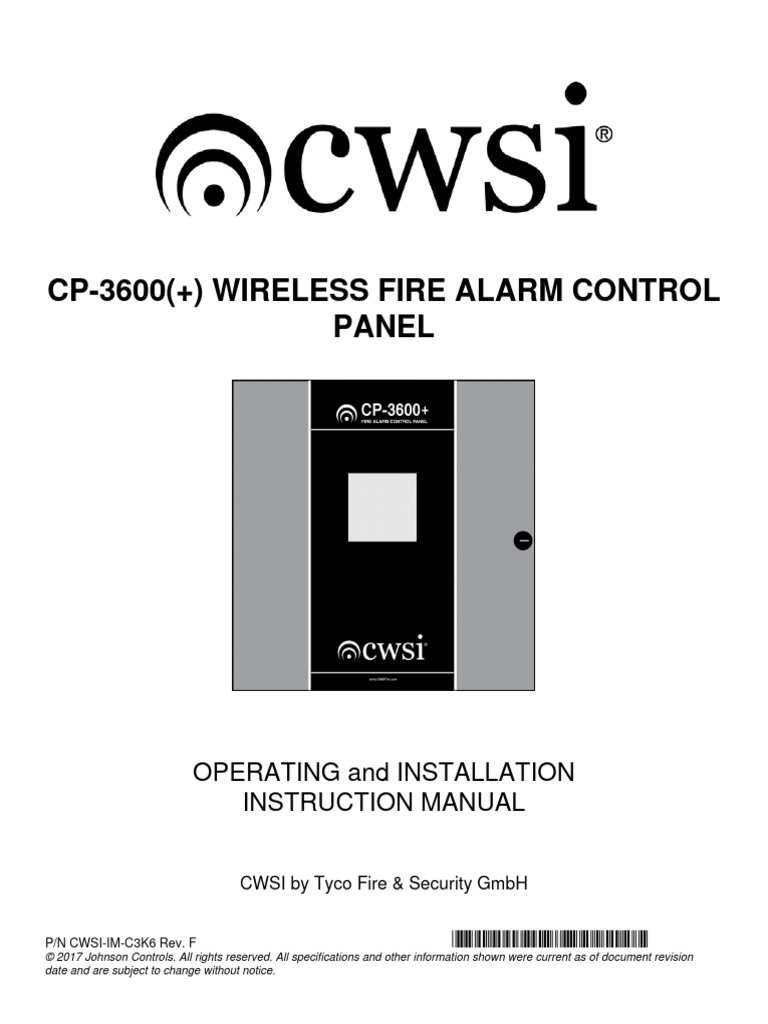 CP-3600 (+) Control Panel Manual (Rev F, 2017) | PDF | Antenna (Radio ...
