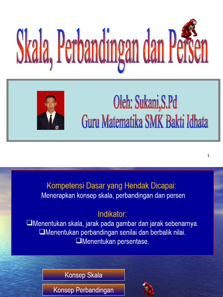Skala, Perbandingan Dan Persen Ok | PDF