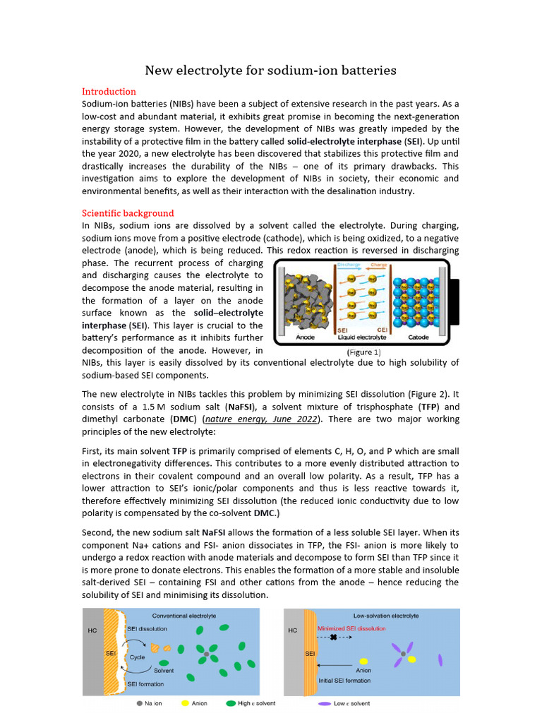 SHE Chemistry Folio 1-3 | PDF | Anode | Electrolyte