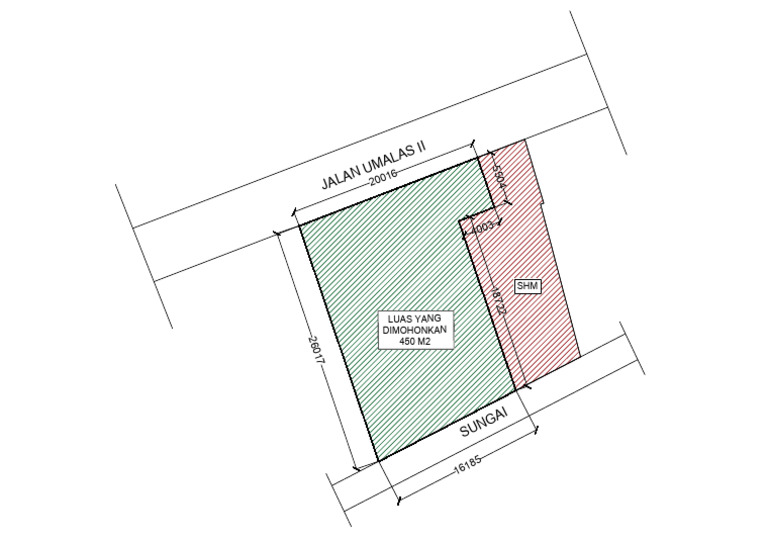 Luas Tanah Untuk Rumah Tinggal I Nengah Sukerta | PDF