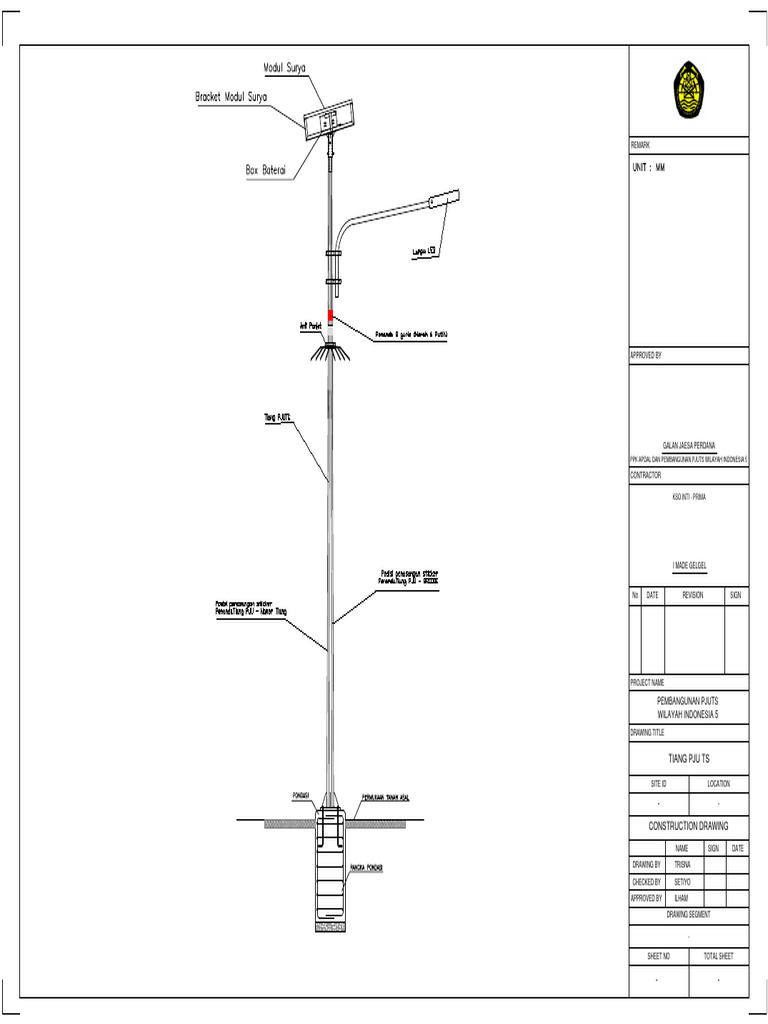 PJUTS Construction Drawings ID5 | PDF | Manufactured Goods