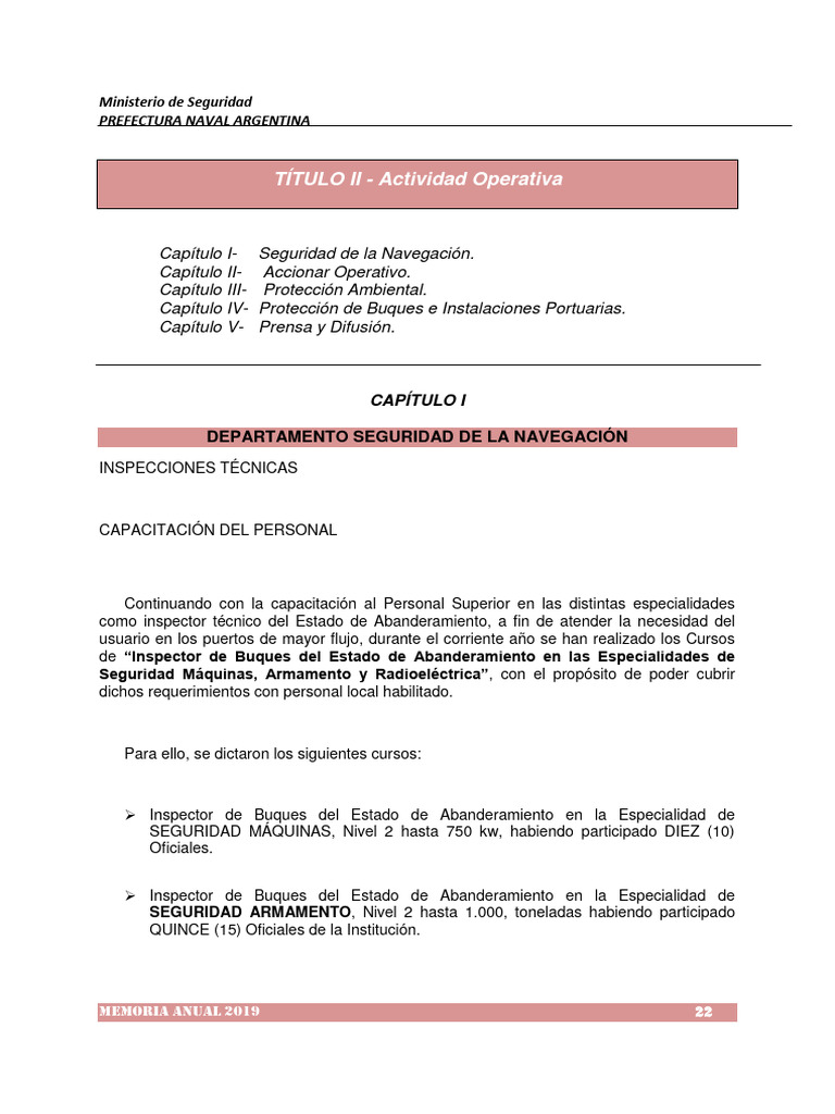 Titulo II | PDF | Buques | Argentina