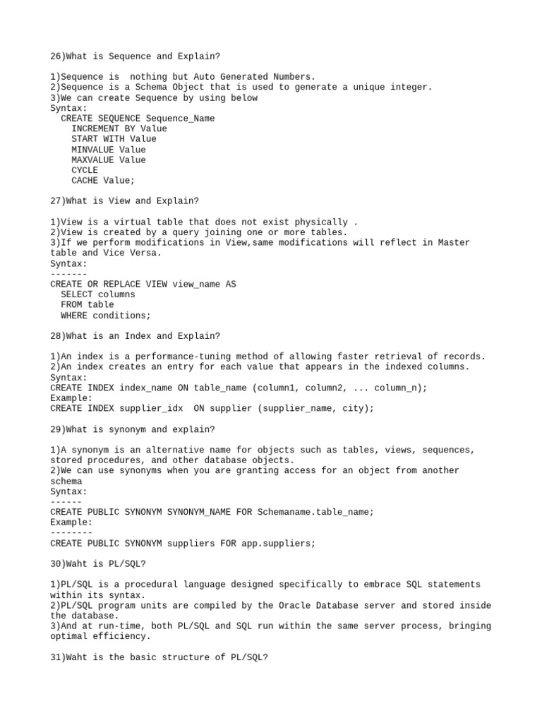 Oracle Answers SecondDay | PDF