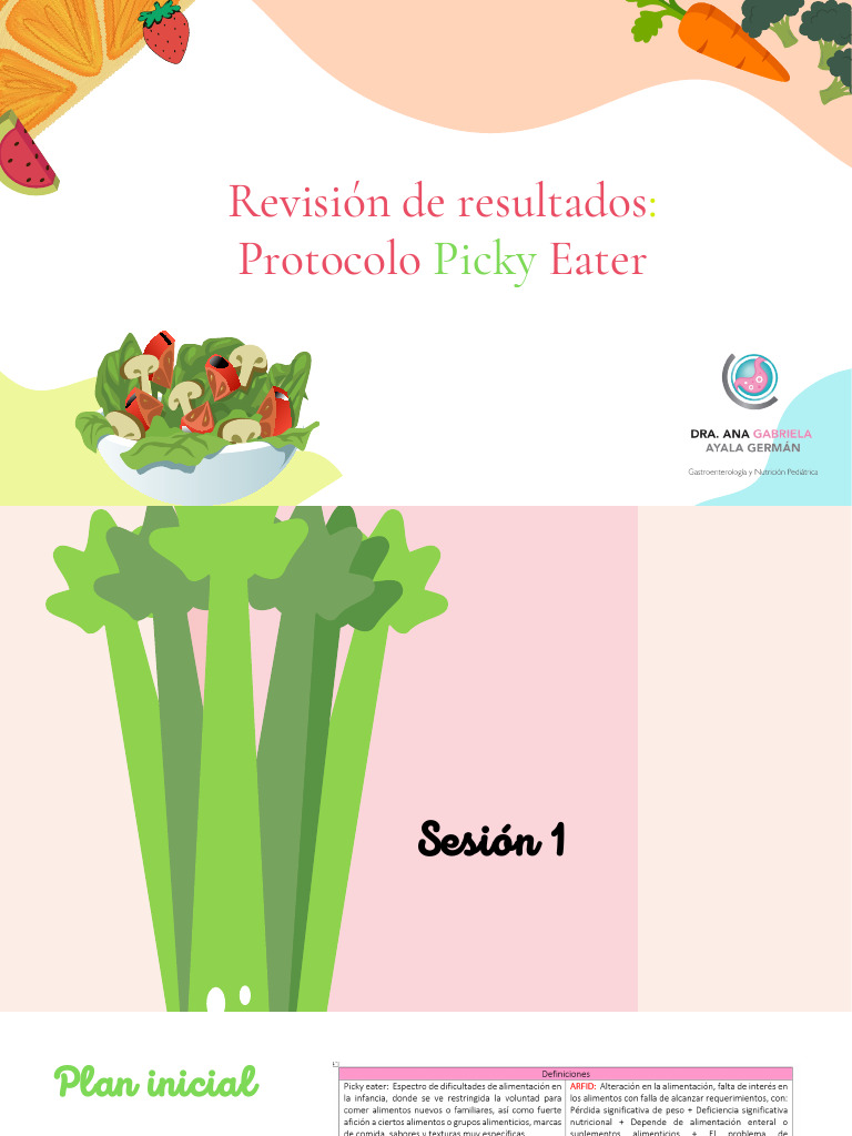 Protocolo para Picky Eaters en Niños | PDF
