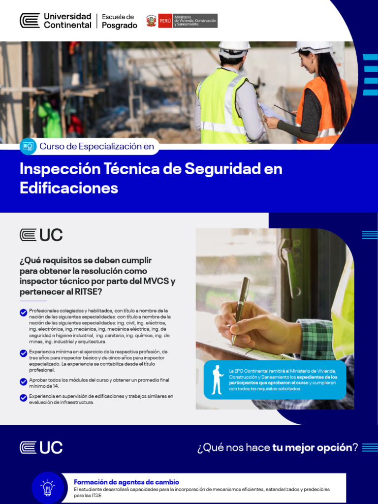 Brochure Digital Itse Evento | PDF | Riesgo | Plan de estudios