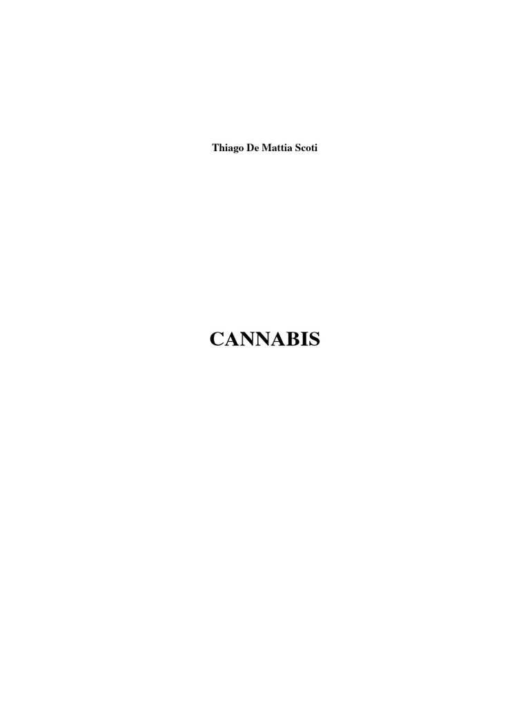 Cannabis | PDF | Cannabis (droga) | Tetraidrocanabinol