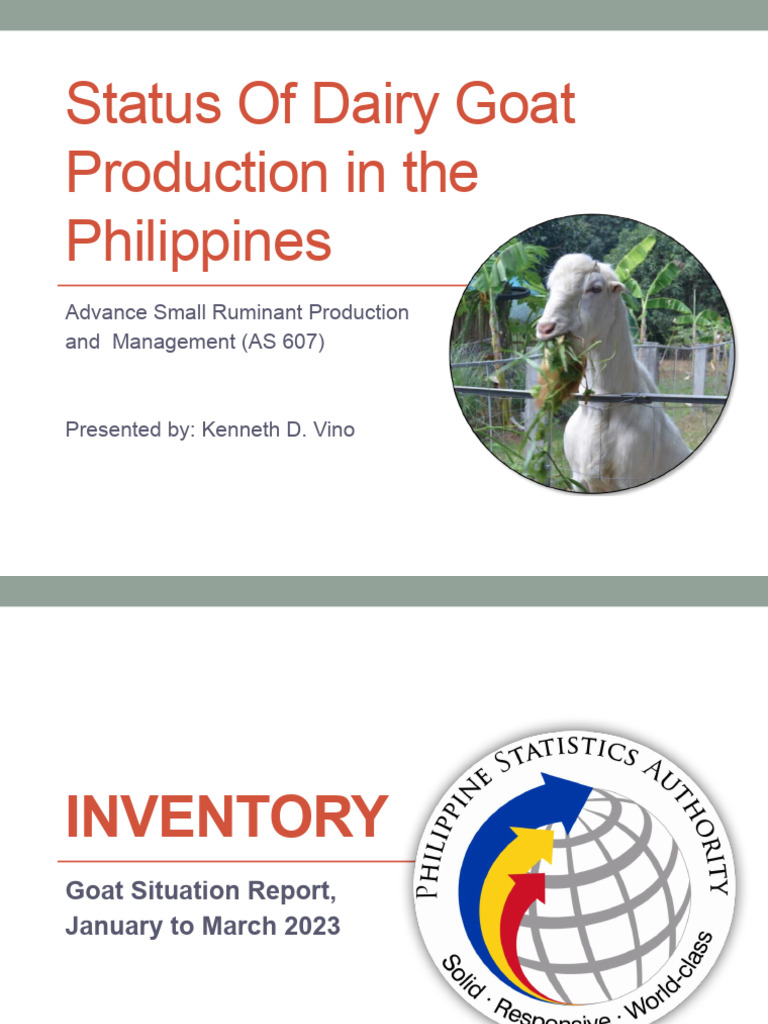 SMALL RUMINANT Production 1 | PDF | Goat | Dairy