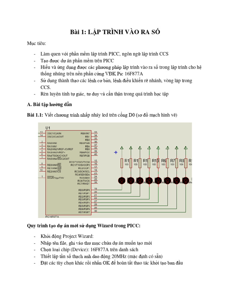 Bai Tap Thuc Hanh | PDF