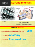 Normal CT Chest | PDF | Ct Scan | Diseases And Disorders
