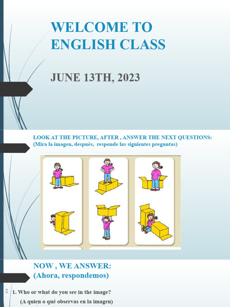 Prepositions of Place | PDF