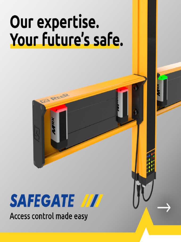 ReeR SAFEGATE - Access Control Made Easy | PDF