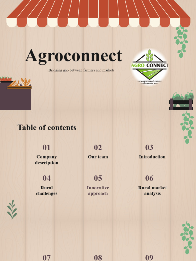 Farmers Market Business Plan by Slidesgo (1) - 1 | PDF | Market ...