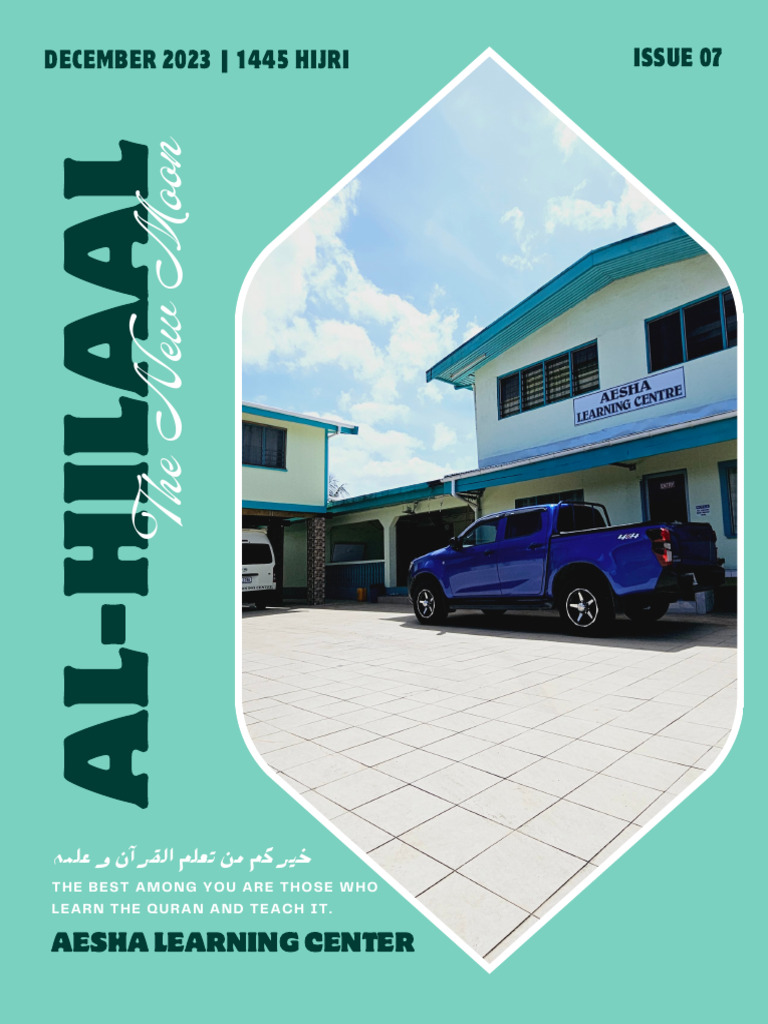 Aesha Learning Center 2023 Al Hilaal 7 | PDF | Hadith | Schools