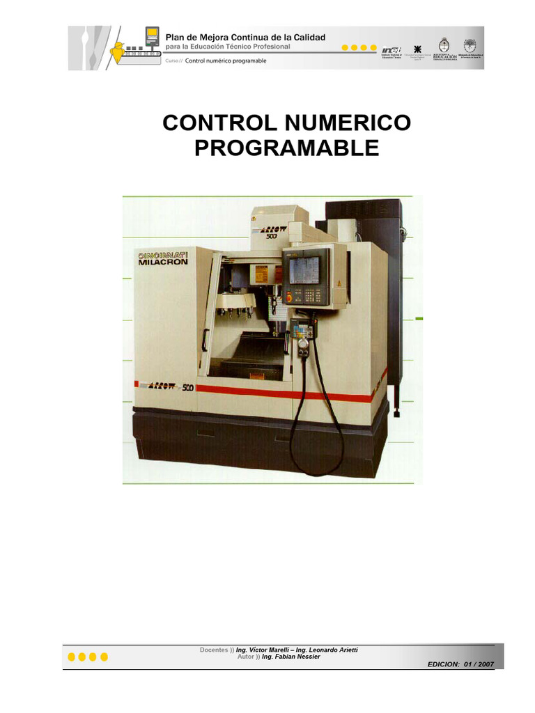 CNC Manual | Descargar gratis PDF | Control numerico | Rotación