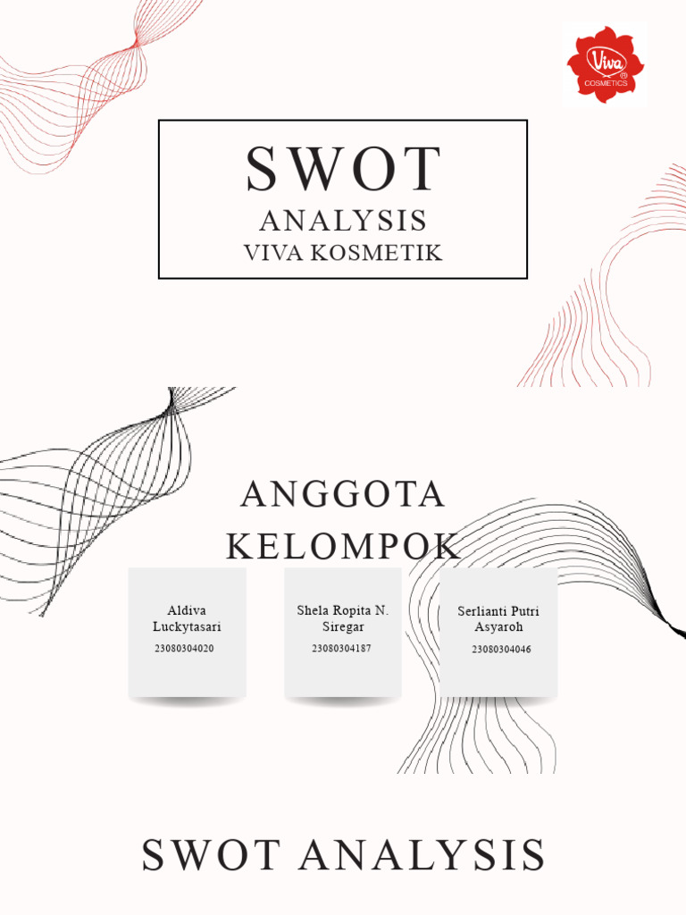 Pengantar Bisnis - SWOT Analysis Viva Cosmetics | PDF | Bisnis