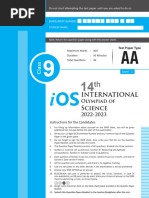 JMO 2023 (7, 8) Question Paper | PDF | Triangle | Circle