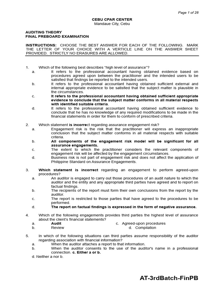 Audit Reviewer | PDF | Audit | Auditor's Report