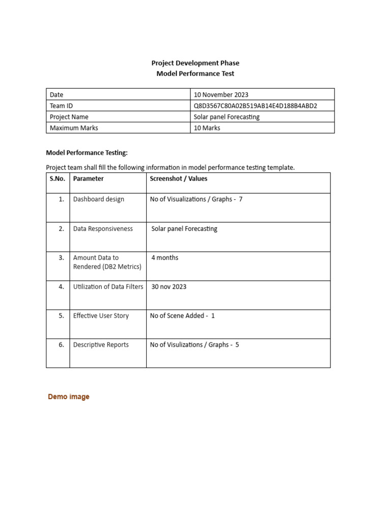 Performance Testing Data Analytics | PDF