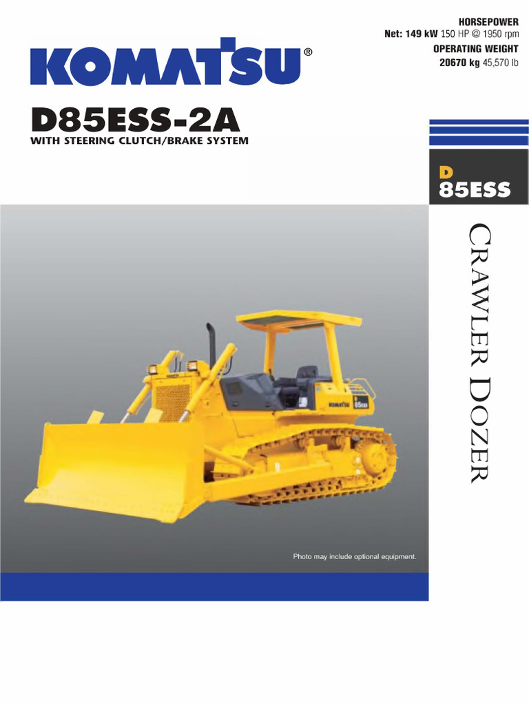 D85ess 2a | PDF | Horsepower | Clutch