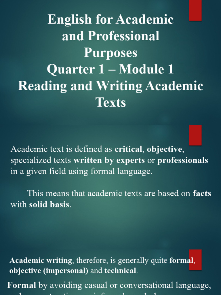 First Topic Module 1 | PDF | Essays | Metabolism